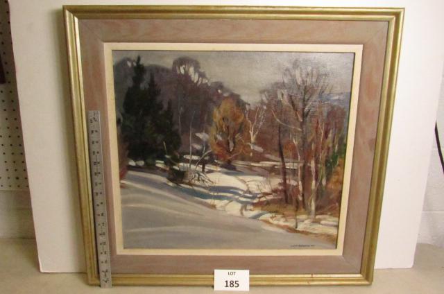 S. Allyn Schaeffer Oil Painting