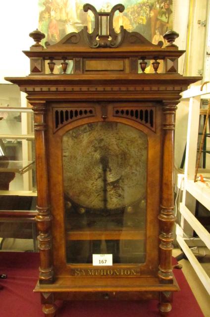 Symphonion Upright Music Box