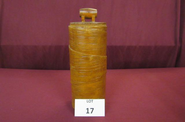 Unusual Birch Bark Container