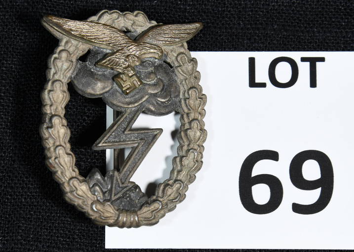 Wwii German Ground Assault Badge Of The Luftwaffe