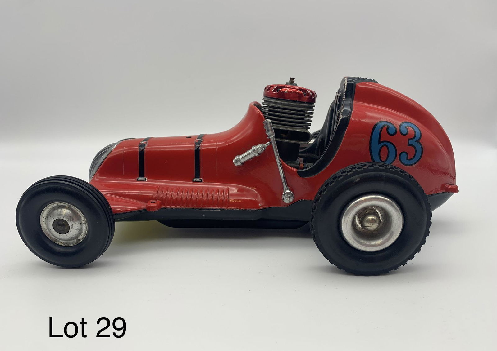 Vintage Roy Cox Thimble Drome Champion Tether Car