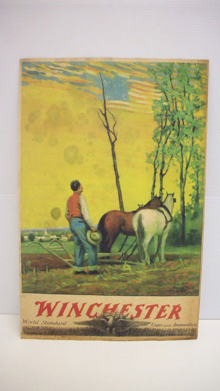 18: Vintage Winchester Poster - Apr 06, 2011 | Embassy Auctions ...
