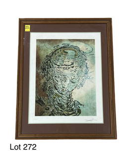 Salvador Dali "raphaelesque Head Exploded" Sighed