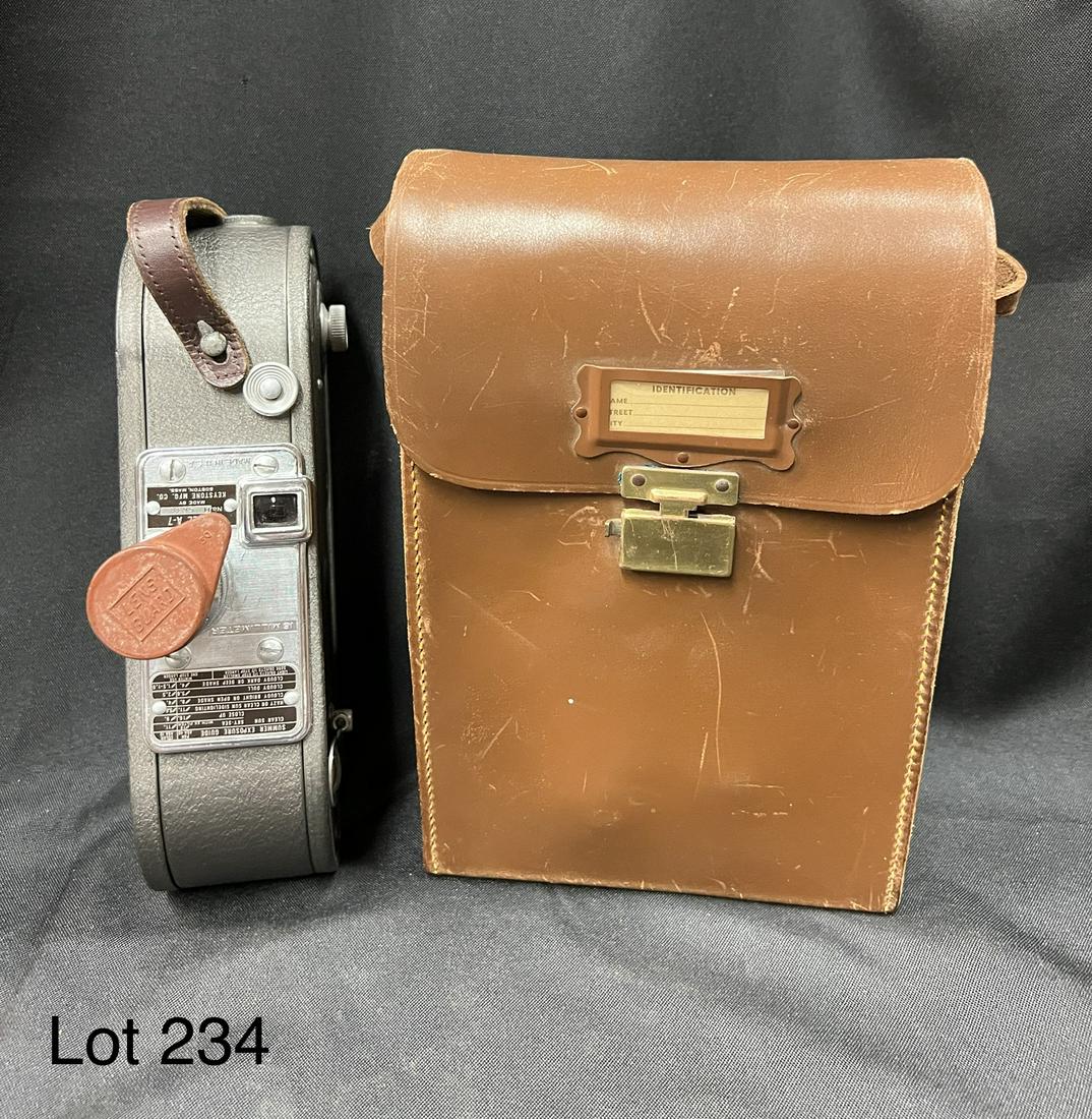 Vintage Keystone Manufacturing Co. Movie Camera