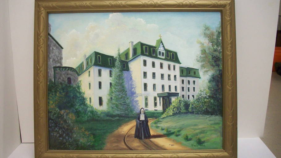 Charlie Malin Oil On Canvas