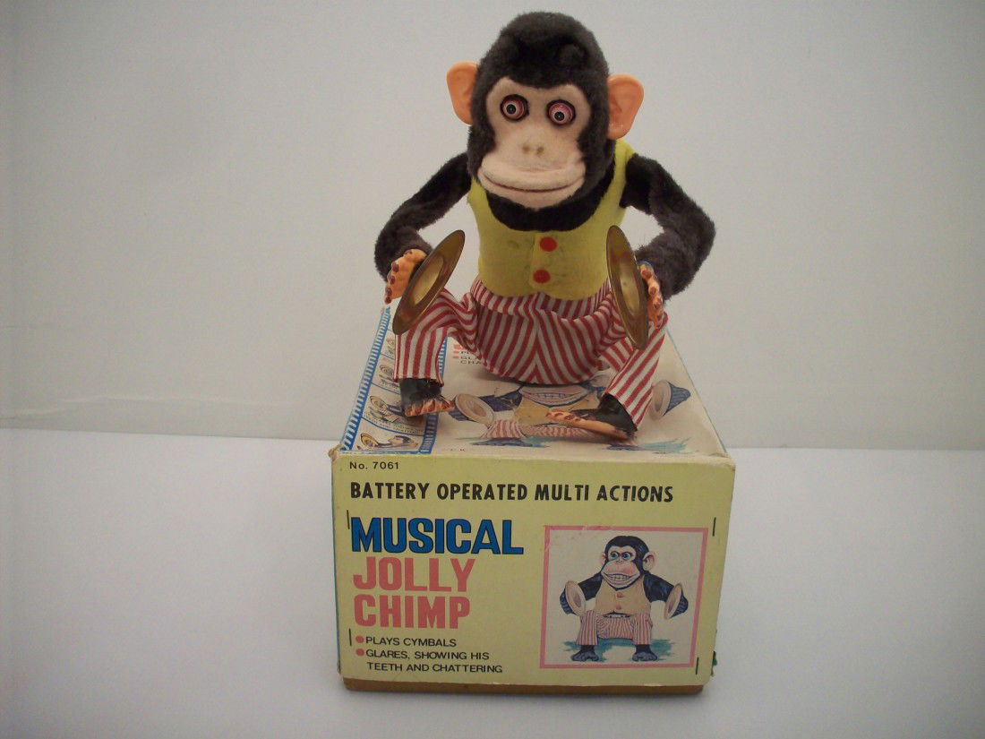 Musical Toy "Jolly Chimp" - Feb 22, 2012 | Embassy Auctions ...