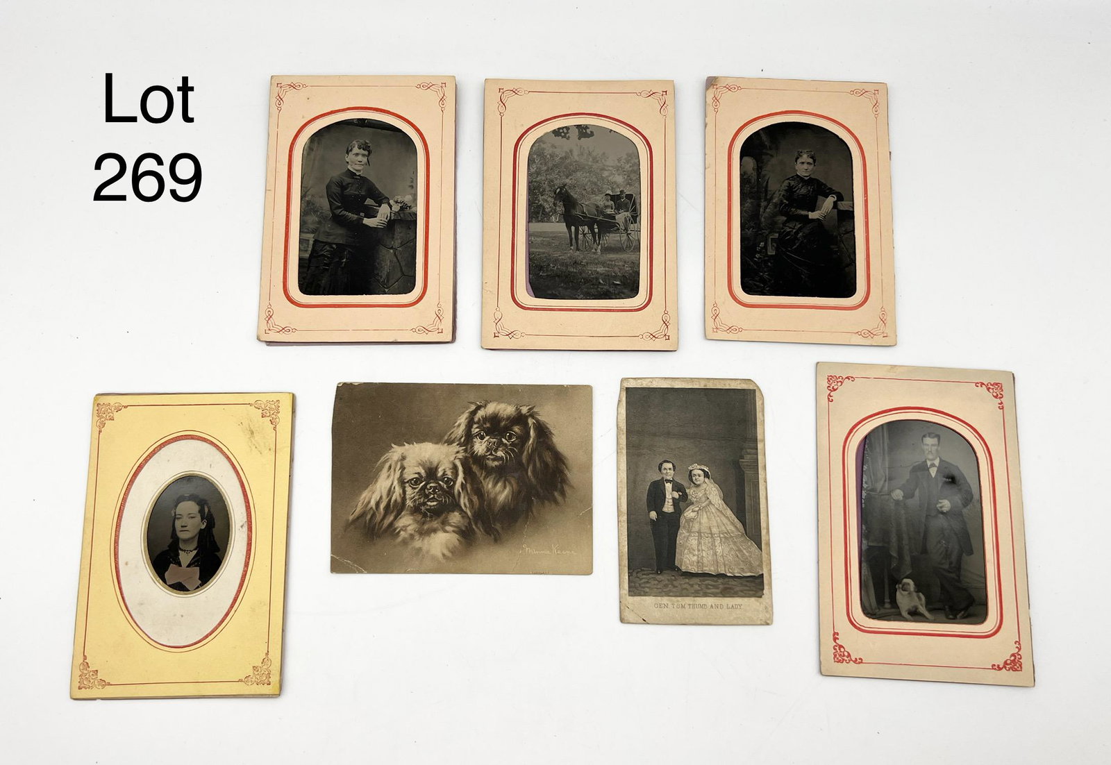 Lot Of Antique Tintypes