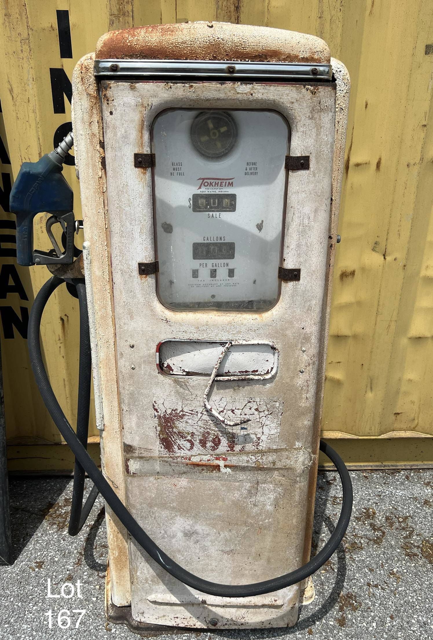 Vintage Tokheim 39 Gas Pump Auction