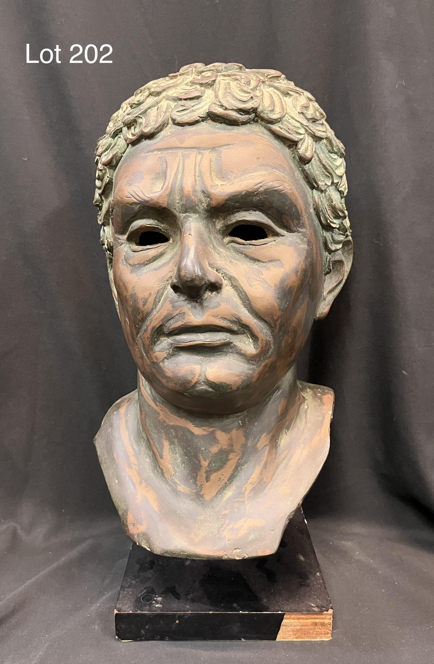 Bronze Bust Of Male Roman Figure Auction bronze-bust-of-male-roman-figure-auction
