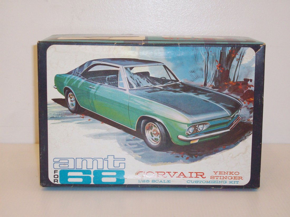 AMT '68 Corvair 1/25 Scale Model Car Kit