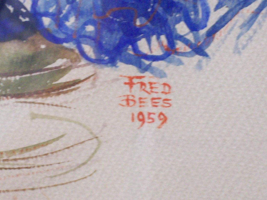 Fred Bees Watercolor 'ballerina'