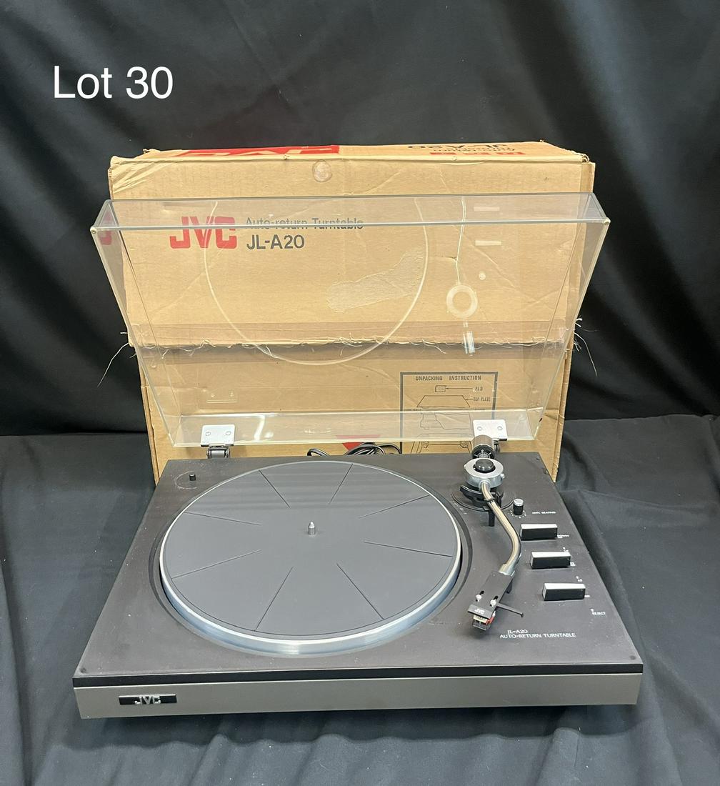 1970s Jvc Jl-a20 Auto-return Turntable Auction