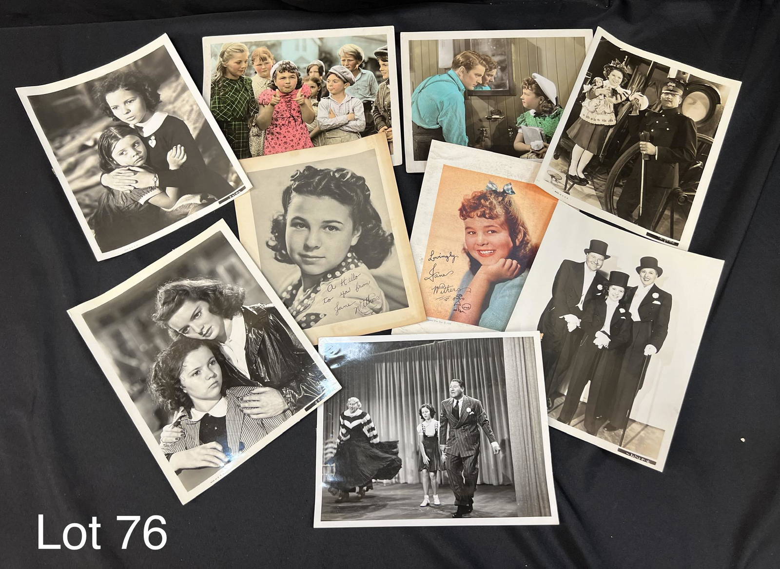 Group Of 1930s/1940s Hollywood Publicity Photos Including Jane Withers ...