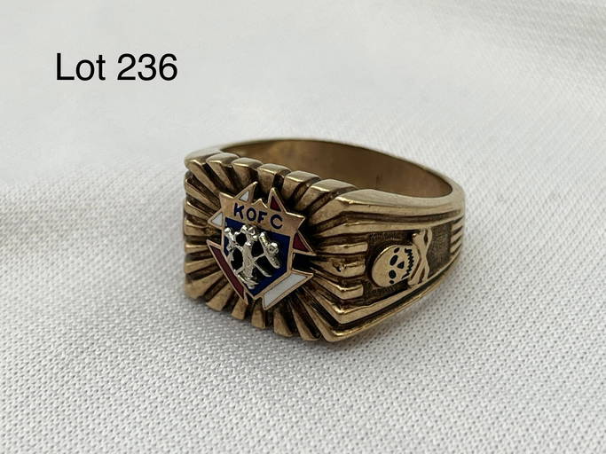 Vintage Knights Of Columbus Ring