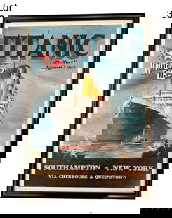 Rms Titanic Advertisement Poster