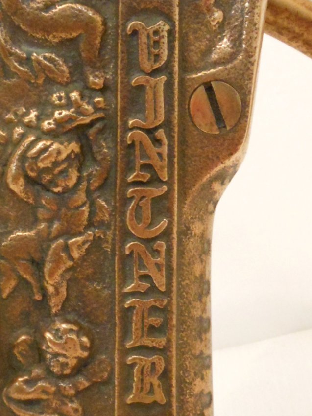 Vintage Vintner Brass Wine Bottle Opener : Lot 84