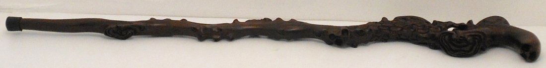 Carved Lignum Vitae Root Cane Walking Stick - Sep 05, 2012 | Embassy ...