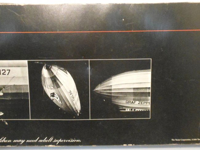 Testors German Graf Zeppelin Airship Model Kit : Lot 27
