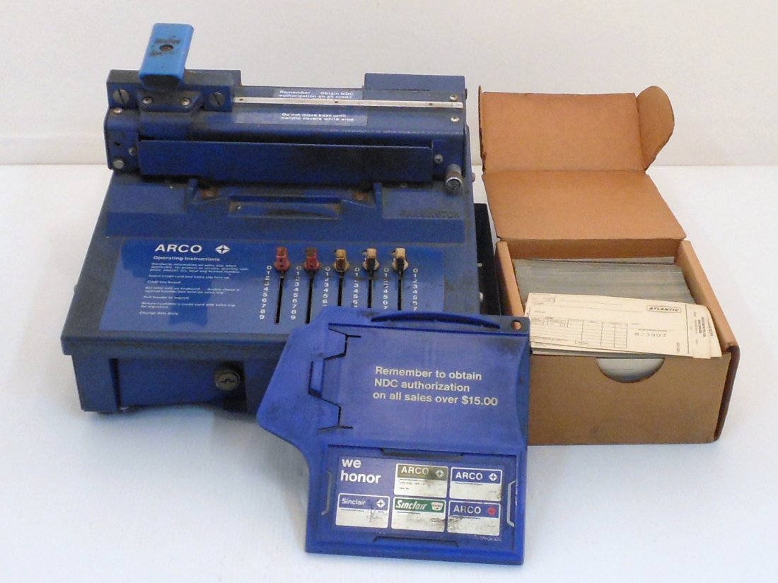 Farrington ARCO Manual Credit Card Imprinter Machine - Sep 05, 2012 ...