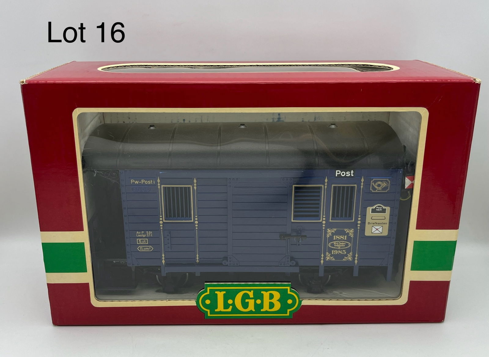 Lgb G Scale #1985 Jahreswagen Coach