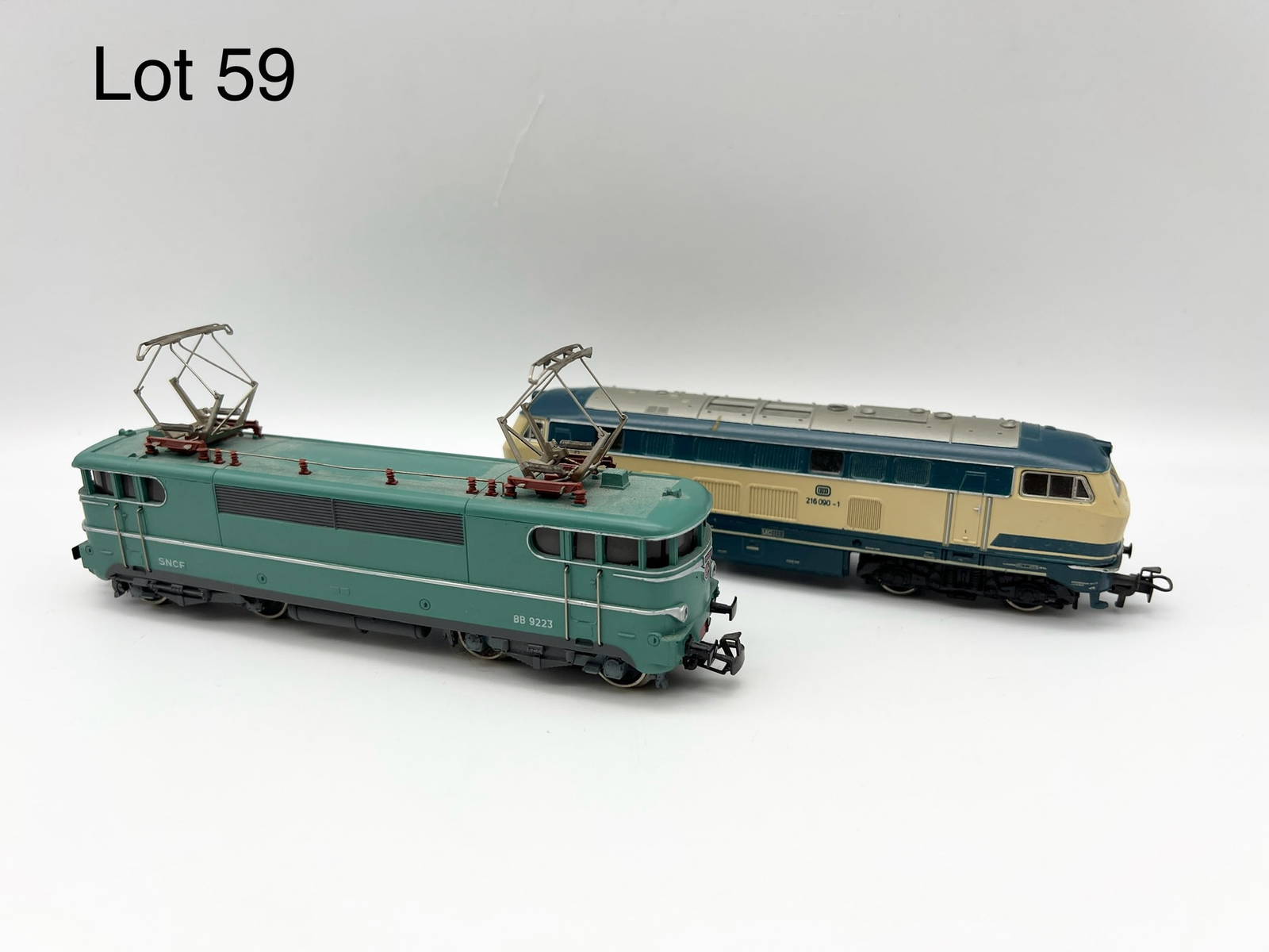 Duo Of Marklin Ho Locomotive Engines Auction