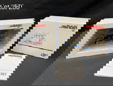 Very Rare Marklin Twin Boiler Steam Engine.