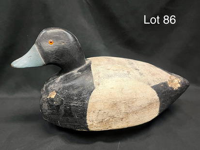 Greater Scaup/bluebill Drake Decoy Auction