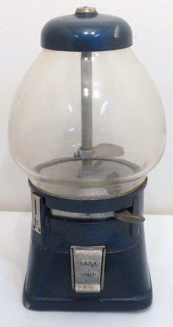 Vintage Penny Gum Ball Machine - Oct 17, 2012 | Embassy Auctions ...