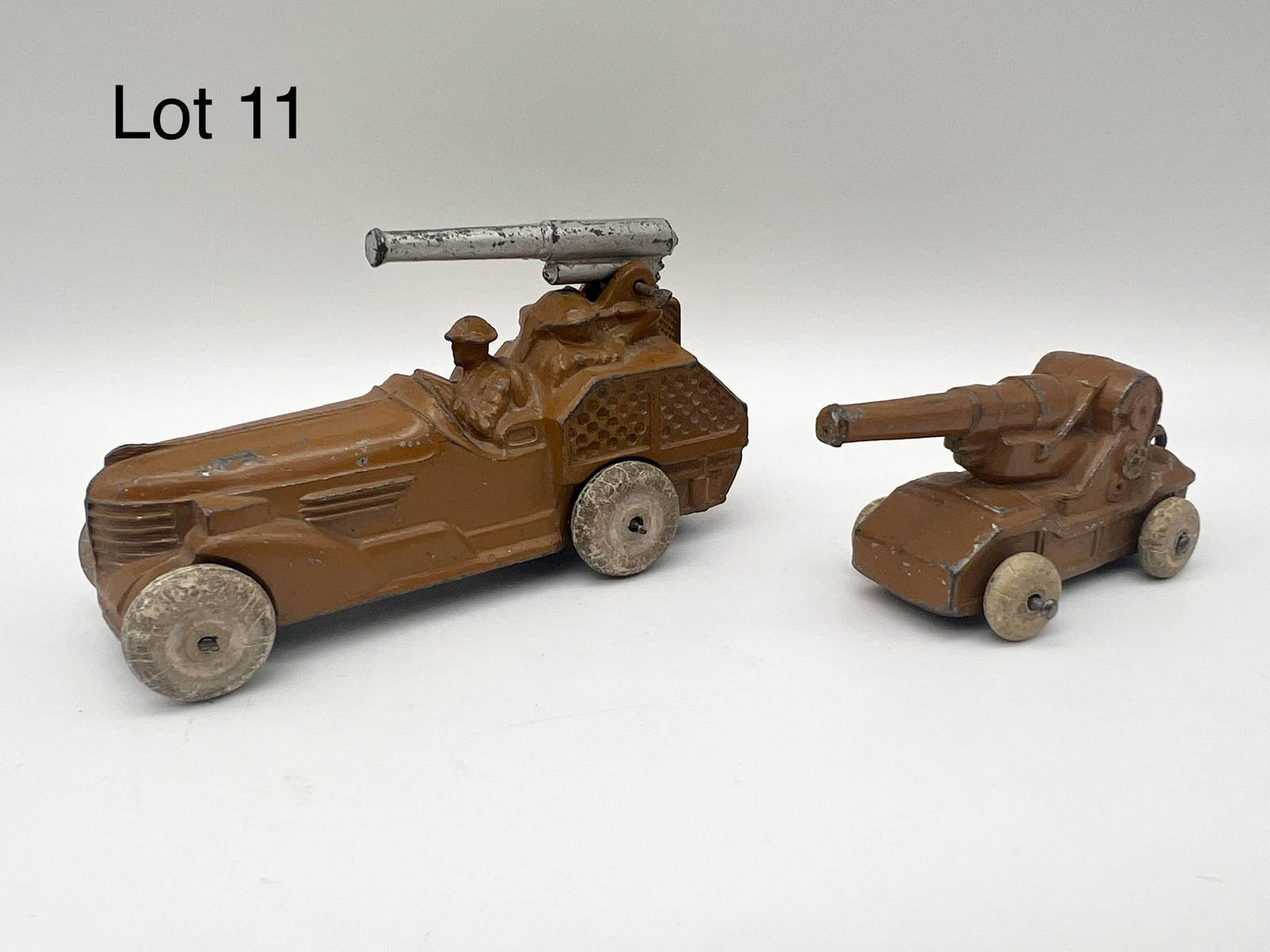 Early Barclay Manoil Wwi Lead Tank Toys Auction
