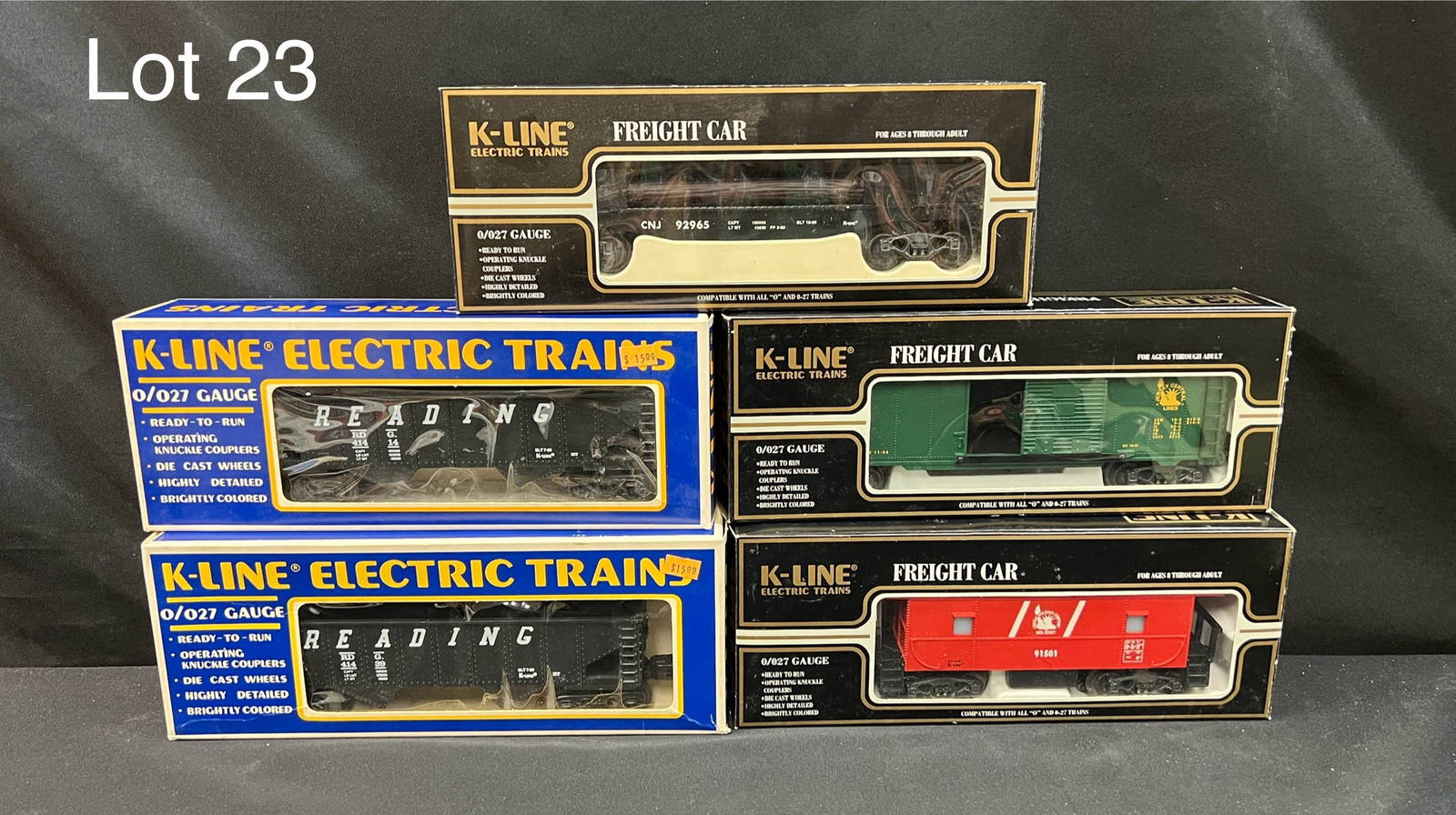 Group Of K-line Trains O And 27 Gauge Auction