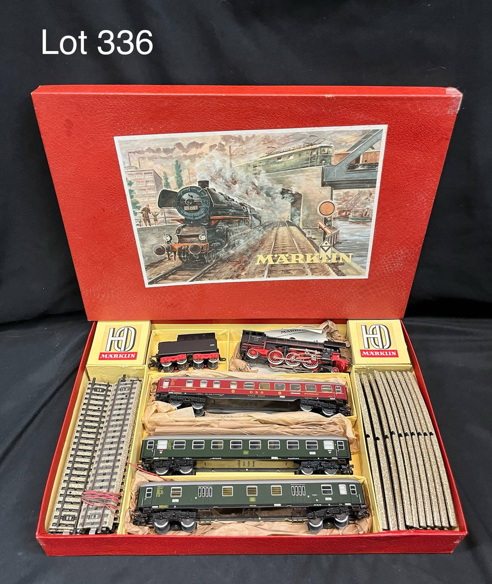 Vintage Marklin 3205 Passenger Train Set Auction