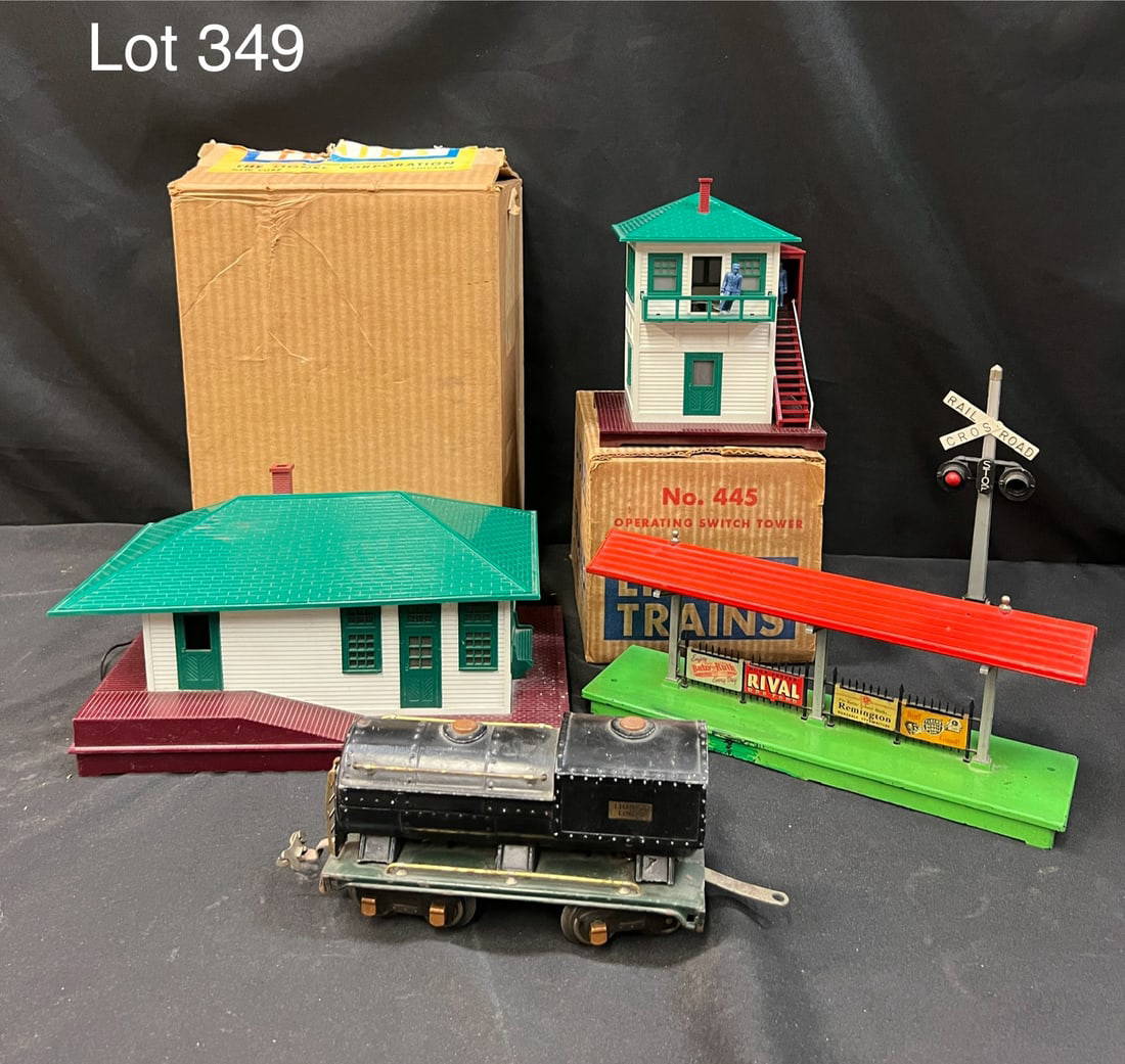 Collection Of Lionel Building And Landscaping Accessories Auction