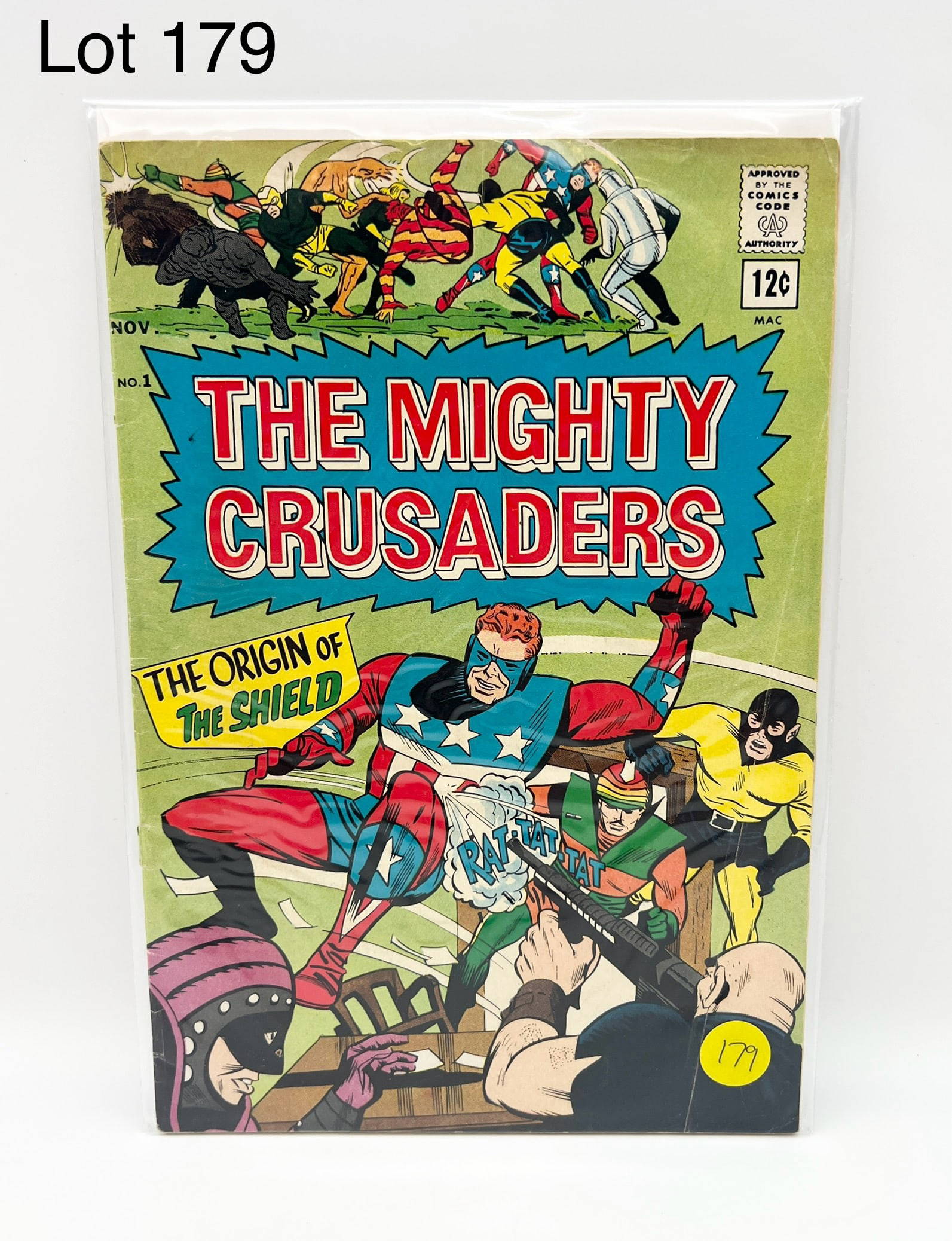 The Mighty Crusaders #1 Auction