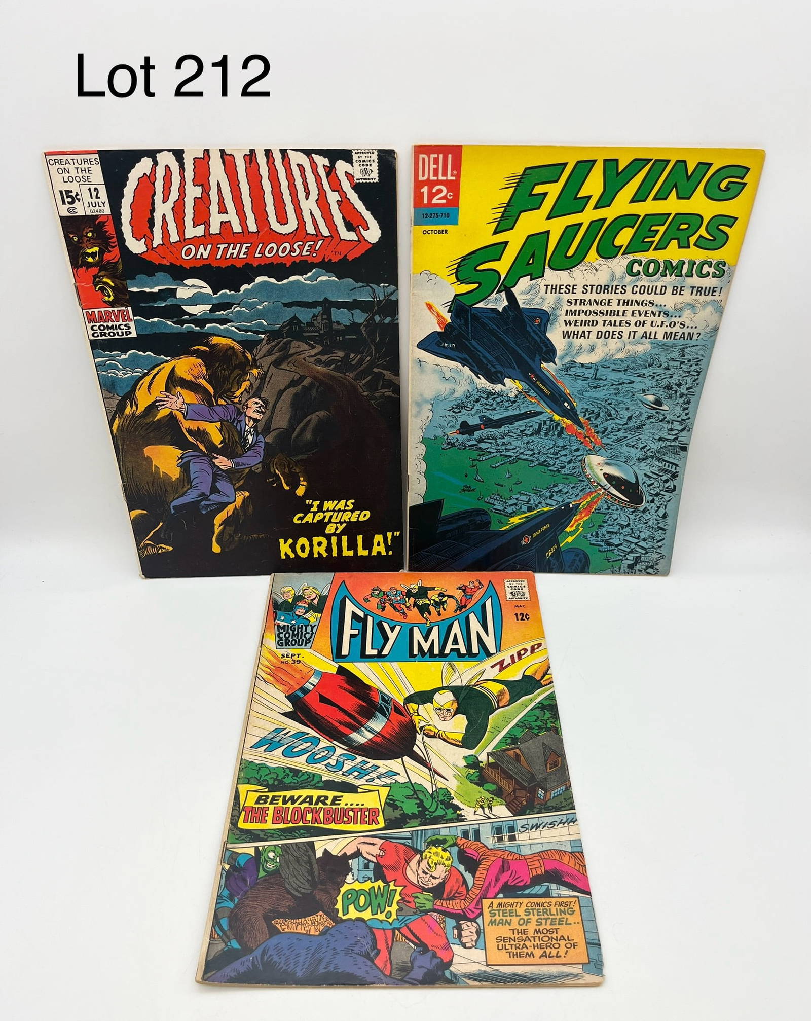 Mixed Comics Lot Auction