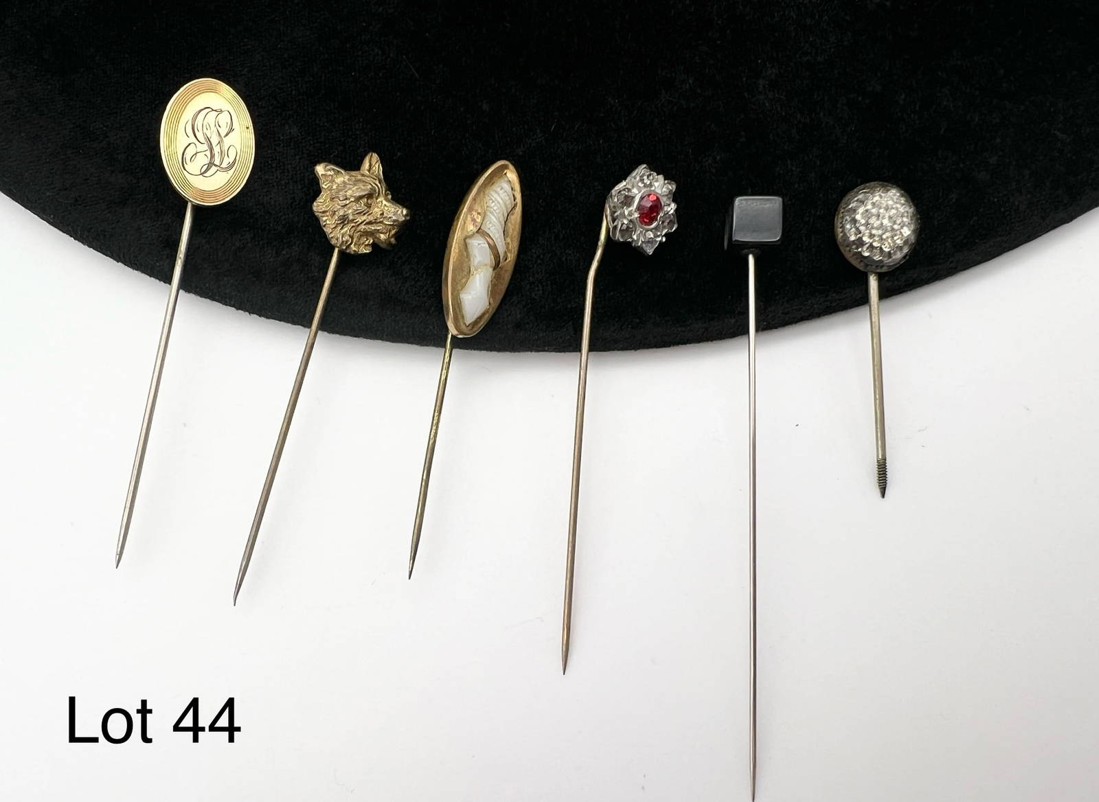 Group Of Vintage/antique Stick Pins Auction