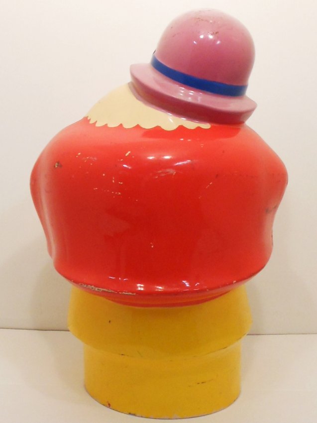 Windy Corp. Helium Balloon Tank Clown Head : Lot 276