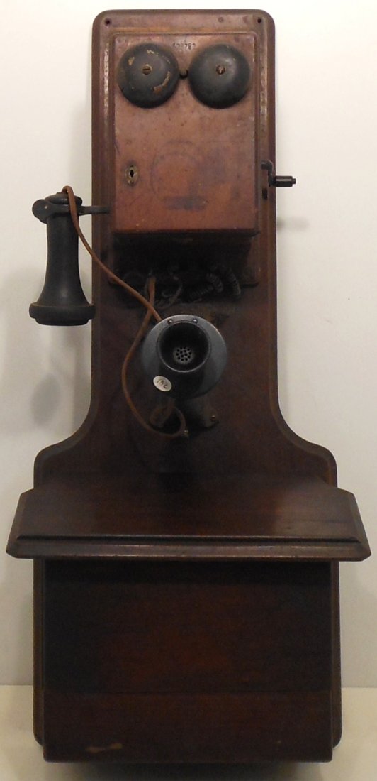 Western Electric 2 Box Wall Telephone Circa 1890's