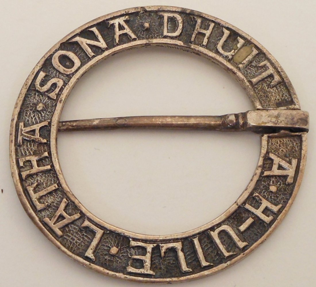 Alexander Ritchie Iona Silver Annular Brooch