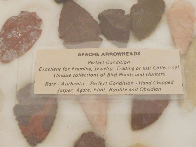 Lot of Apache Native American Arrowheads : Lot 2