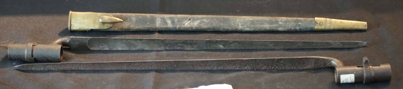 Civil War .58 Caliber Socket Bayonet Lot Of 4