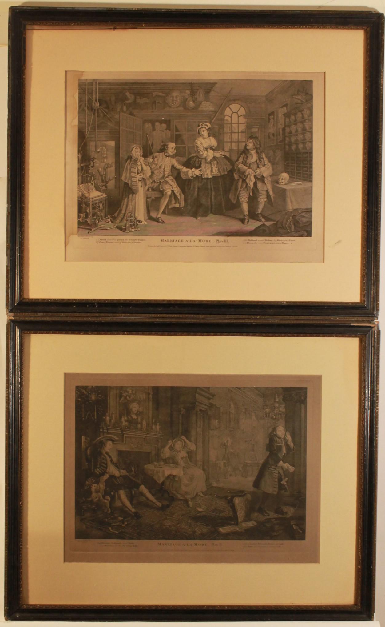 Two William Hogarth Engravings