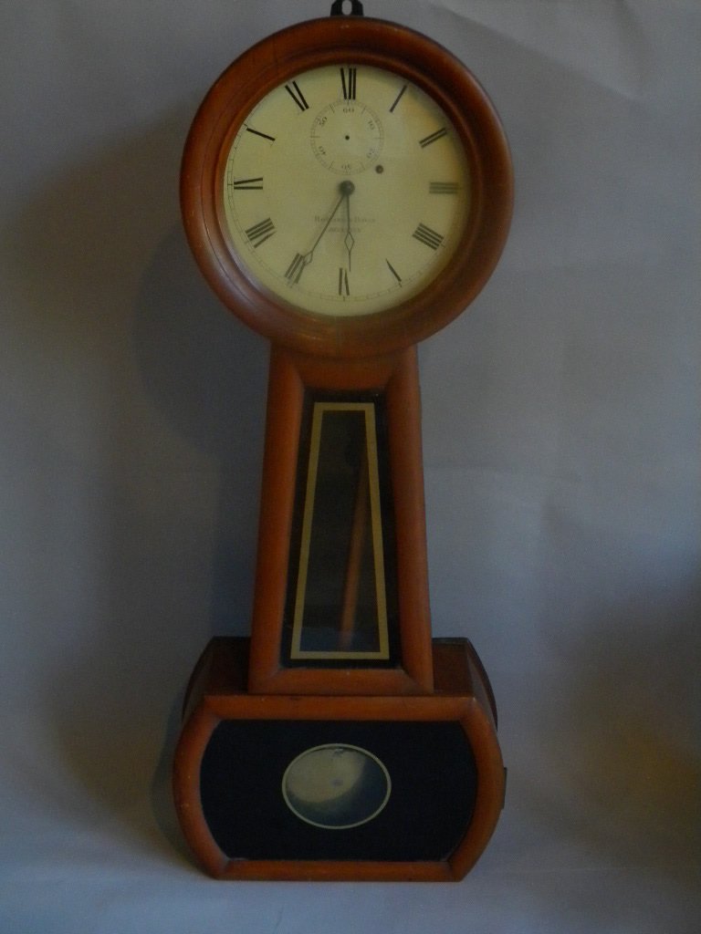 78: Howard & Davis #1 Banjo Clock 49 1/2"" tall