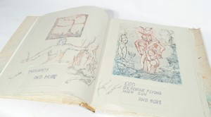 Artist Book. Gunther Deix. Sticks. Parts 1,2 & 3