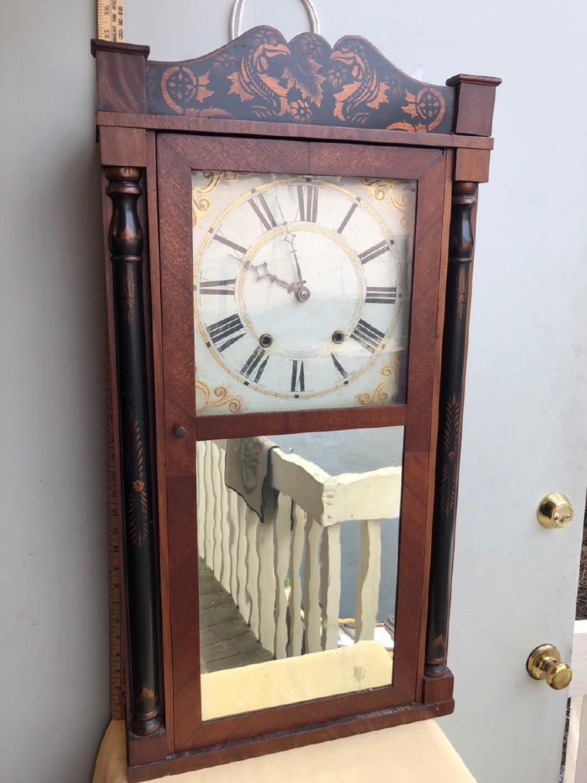 Riley Whiting Pillar And Splat Clock