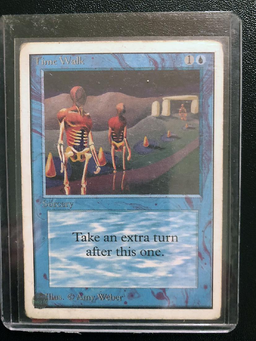 MTG Time Walk Card