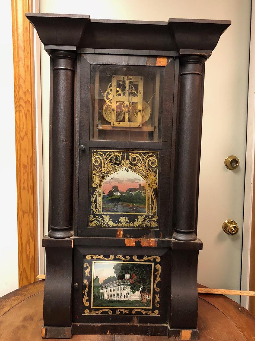 Silas B. Terry Triple Decker Shelf Clock