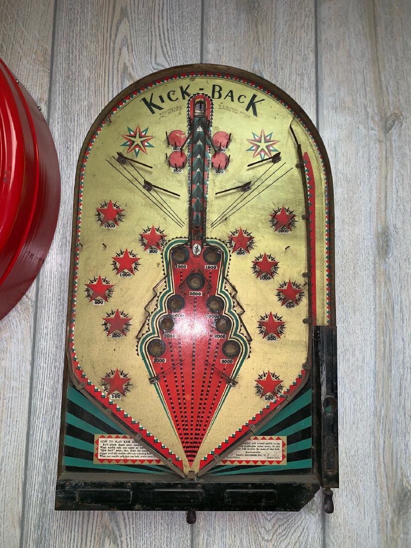 Vintage Pinball Machine, Kick Back c.1938 - Jun 16, 2019 | Tim's Inc ...