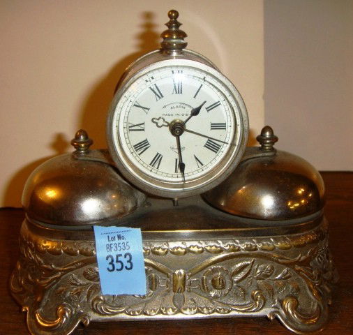 Parker Double Alarm Clock