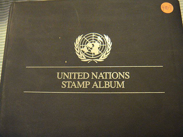 United Nations Stamp Collection Book