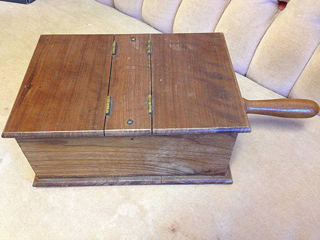 Vintage Voting Box, Complete With Marbles